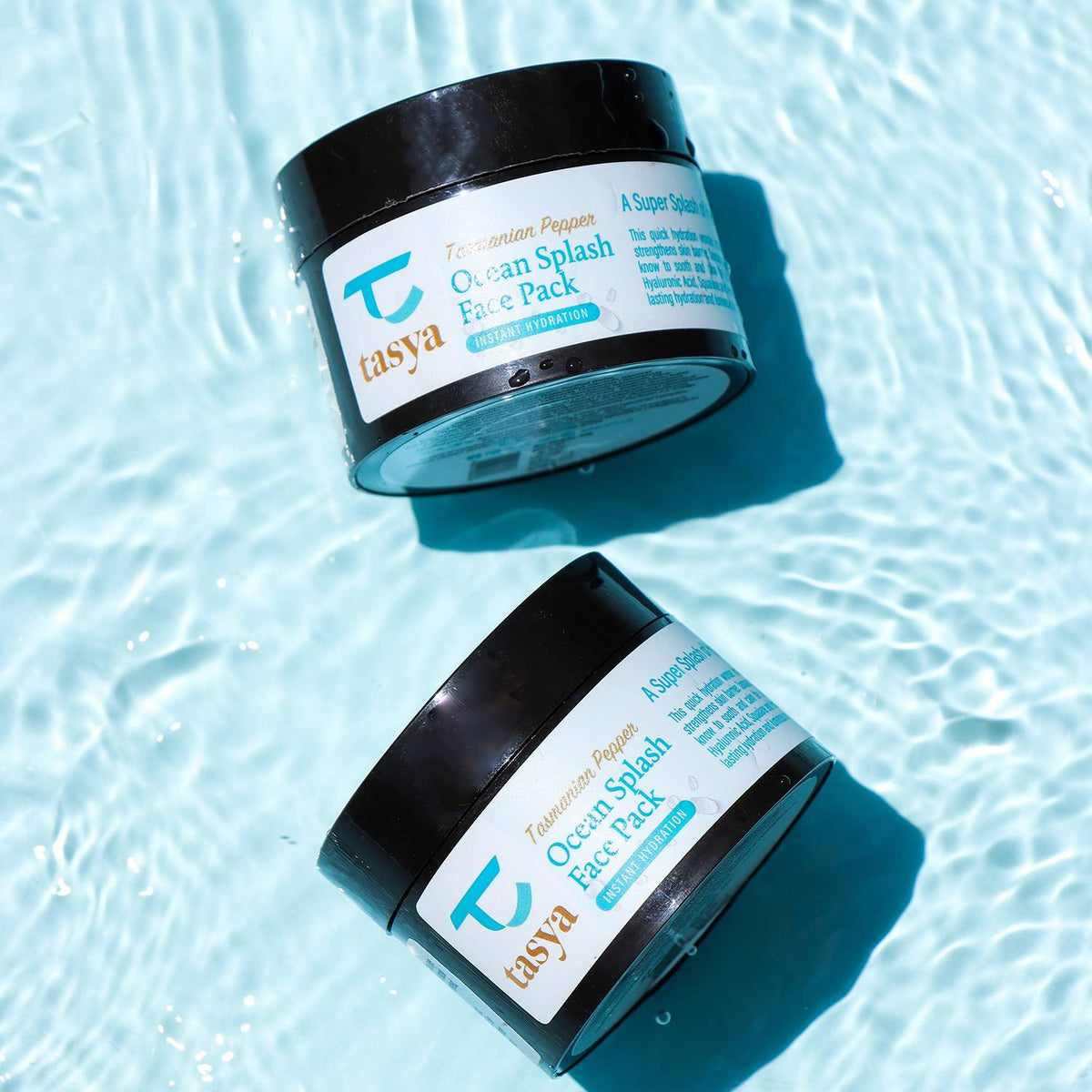 Tasya Tasmanian Pepper Ocean Splash Face Pack | Instant Hydration | Tasya
